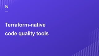 Code quality for Terraform | PDF | Programming Languages | Computing