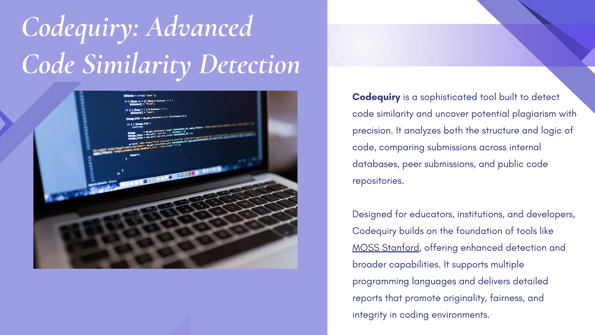 Codequiry: A Code Similarity Checker Every Developer Should Know | PDF