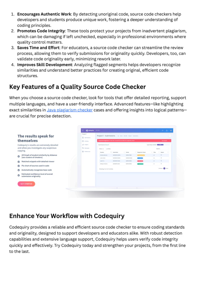 The Essential Benefits of Using a Source Code Checker for Developers | PDF