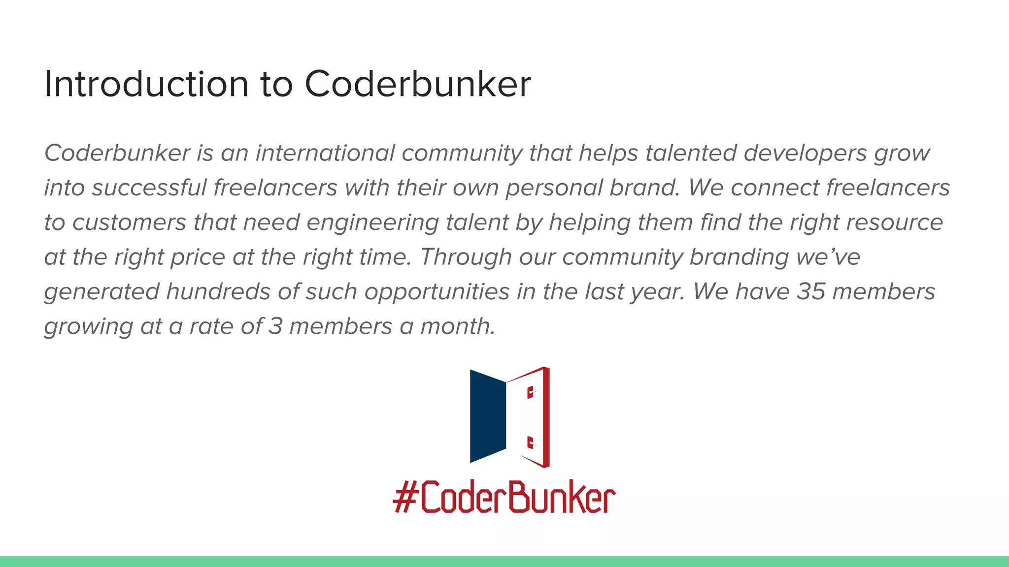 Coderbunker members recruitment | PDF | Career Planning | Careers