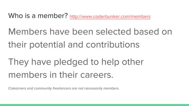 Coderbunker members recruitment | PDF | Career Planning | Careers