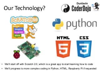 CoderDojo Dunlavin Introduction presentation