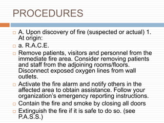 Code red policy in health care services for MHA course.pptx