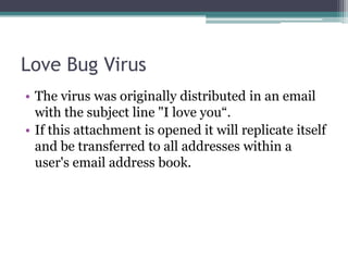 Code Red Virus | PPTX