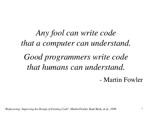 Code refactoring using eclipse