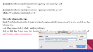 Code repository management | PPT