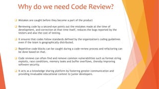 Code review | PPTX