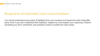 Code review best practice | PDF
