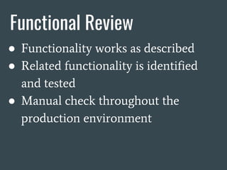 Code Review Best Practices | PPT