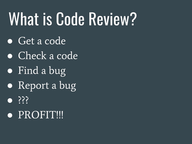 Code Review Best Practices | PPT