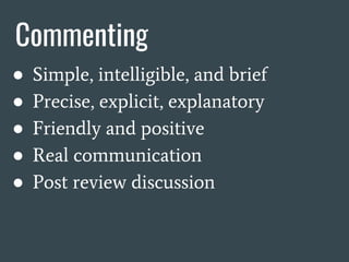 Code Review Best Practices | PPT