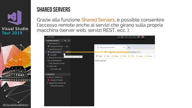 Code review e pair programming con Visual Studio Live Share | PPT