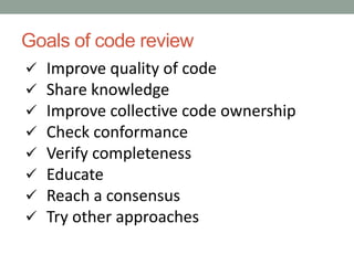 Code Review | PPT