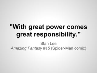 Coders as Superheroes | PPT