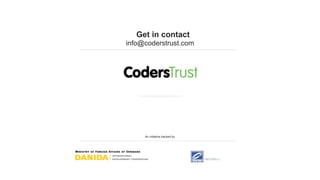 CodersTrust key note presentation | PPT