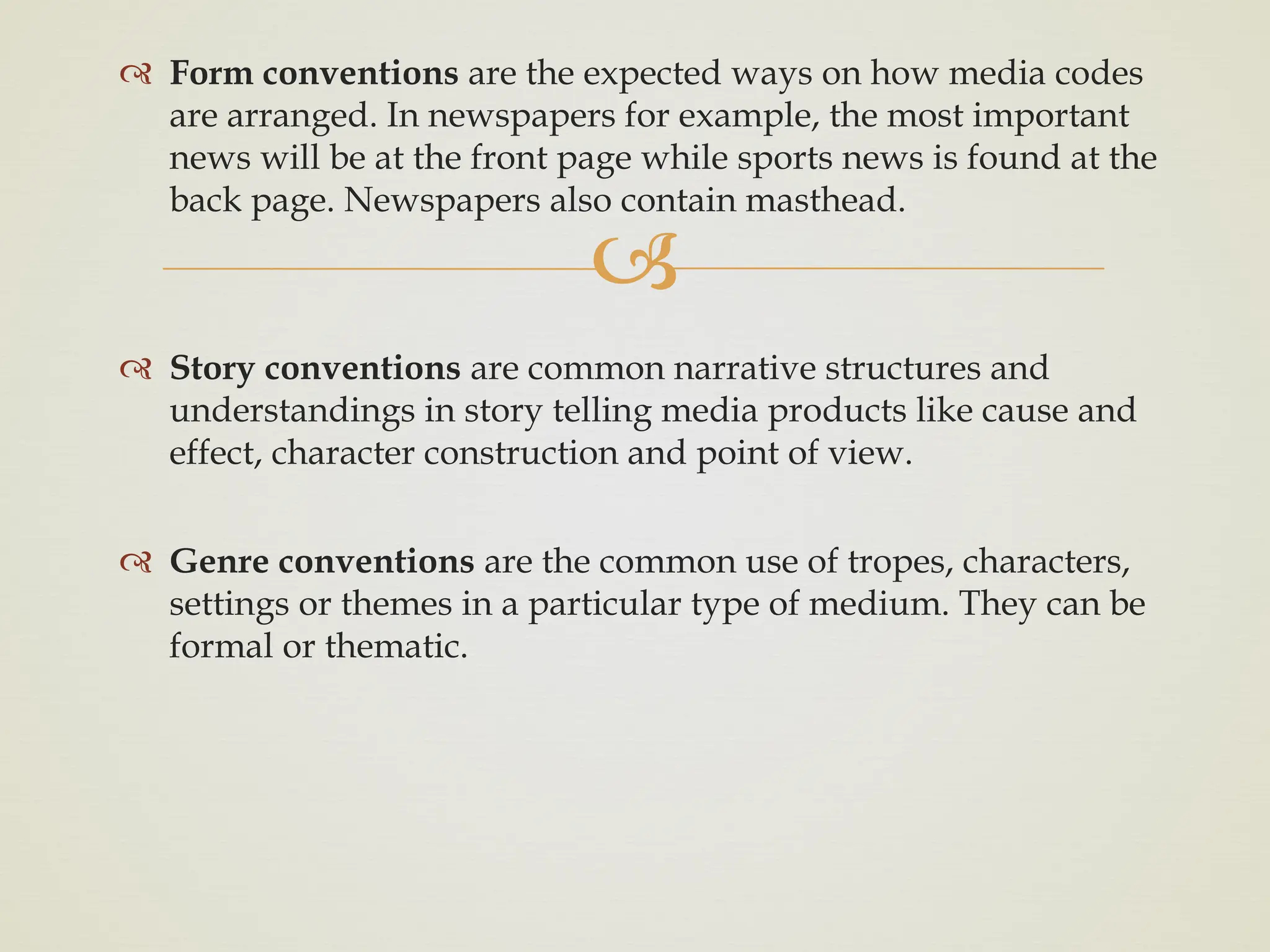 Codes-Conventions-and-3.pptx Media and Information | PPTX