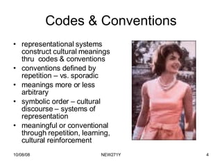 Codes & Conventions Fashion | PPT | Style & Fashion