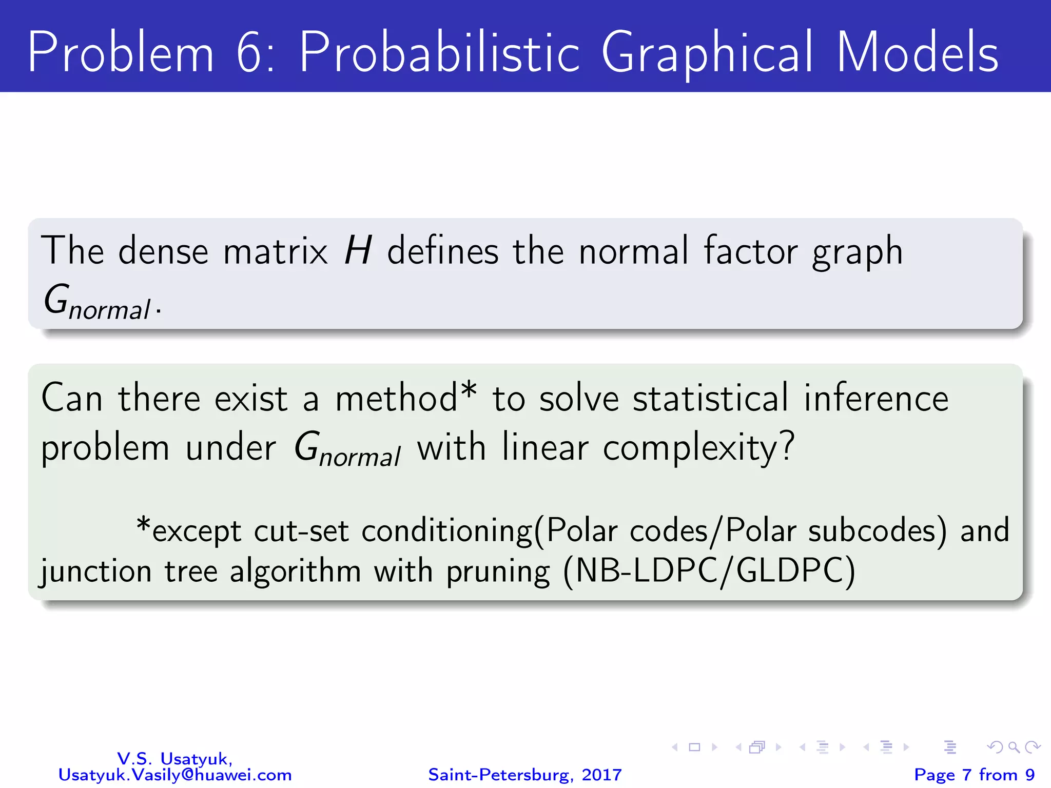 Codes on the graph related problems | PPT