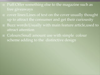 Codes and convection of a magazine | PPTX