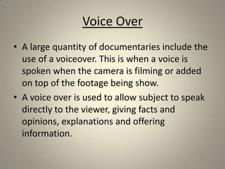 Codes And Convections Of A Documentary | PPTX | Video Production ...
