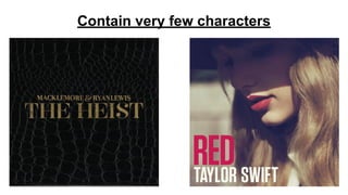 Codes and conventions of album covers | PDF