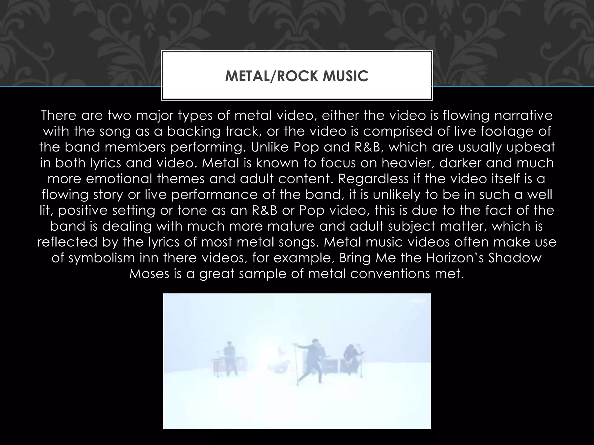 Codes and Conventions of Music Videos | PPTX