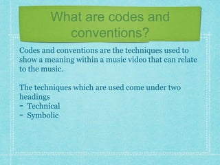 Codes and Conventions | PPT