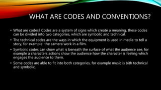 Codes and conventions | PPT