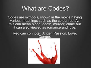 Codes and Conventions | PPTX