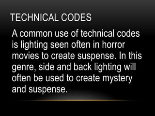 Codes and conventions | PPTX