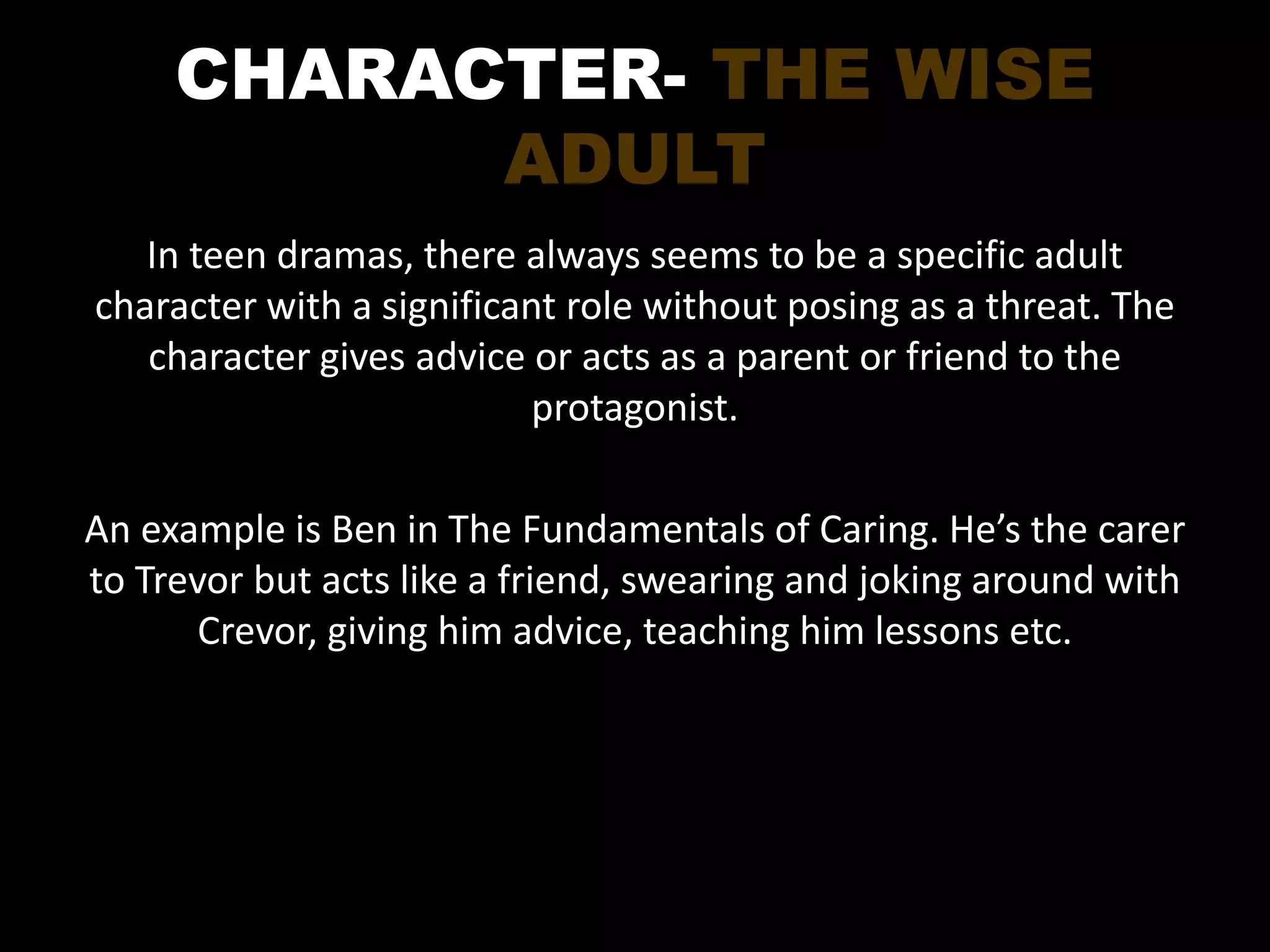 Codes and conventions of a teen drama film | PPTX