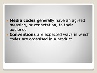 Codes and conventions | PPT