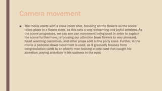 Codes and conventions for movie passing | PPTX