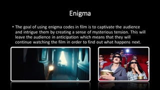 Film Opening Sequence Codes and Conventions | PPT