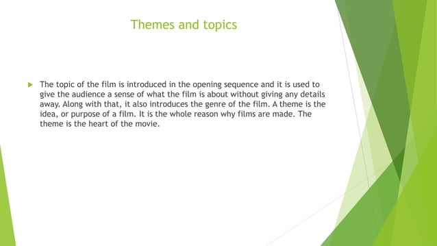 Opening sequence-codes and conventions | PPT