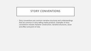 Codes and conventions | PPTX