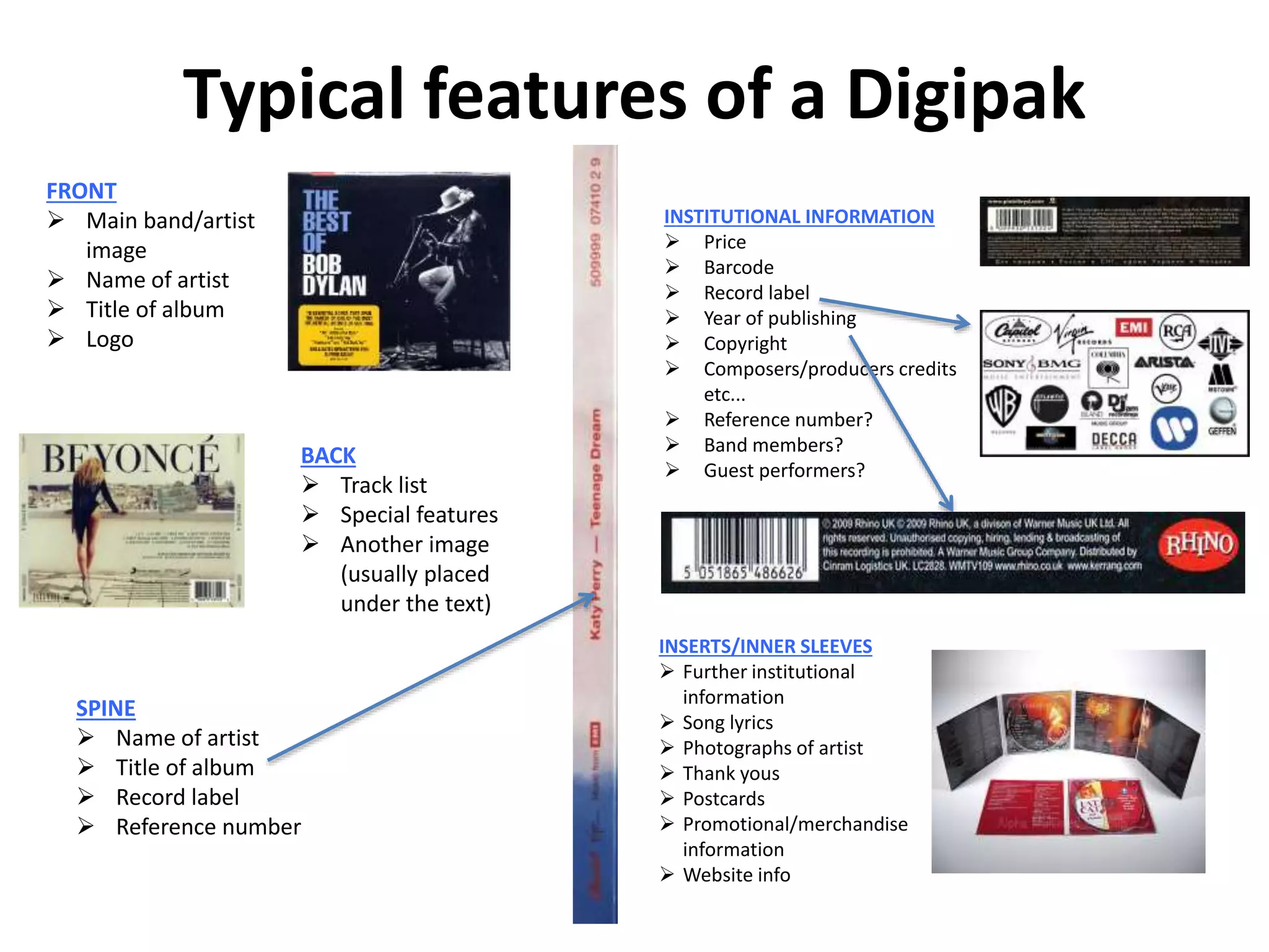 Codes and conventions of a digipack | PPTX
