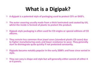 Codes and conventions of a digipack | PPTX