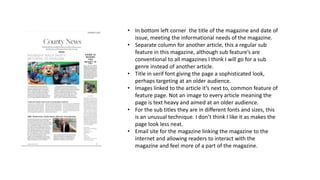 Codes and conventions feature page | PPTX