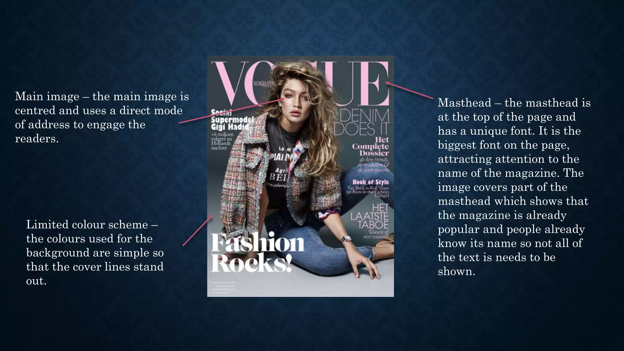 Codes and conventions magazine front cover | PPTX | Desktop Publishing ...