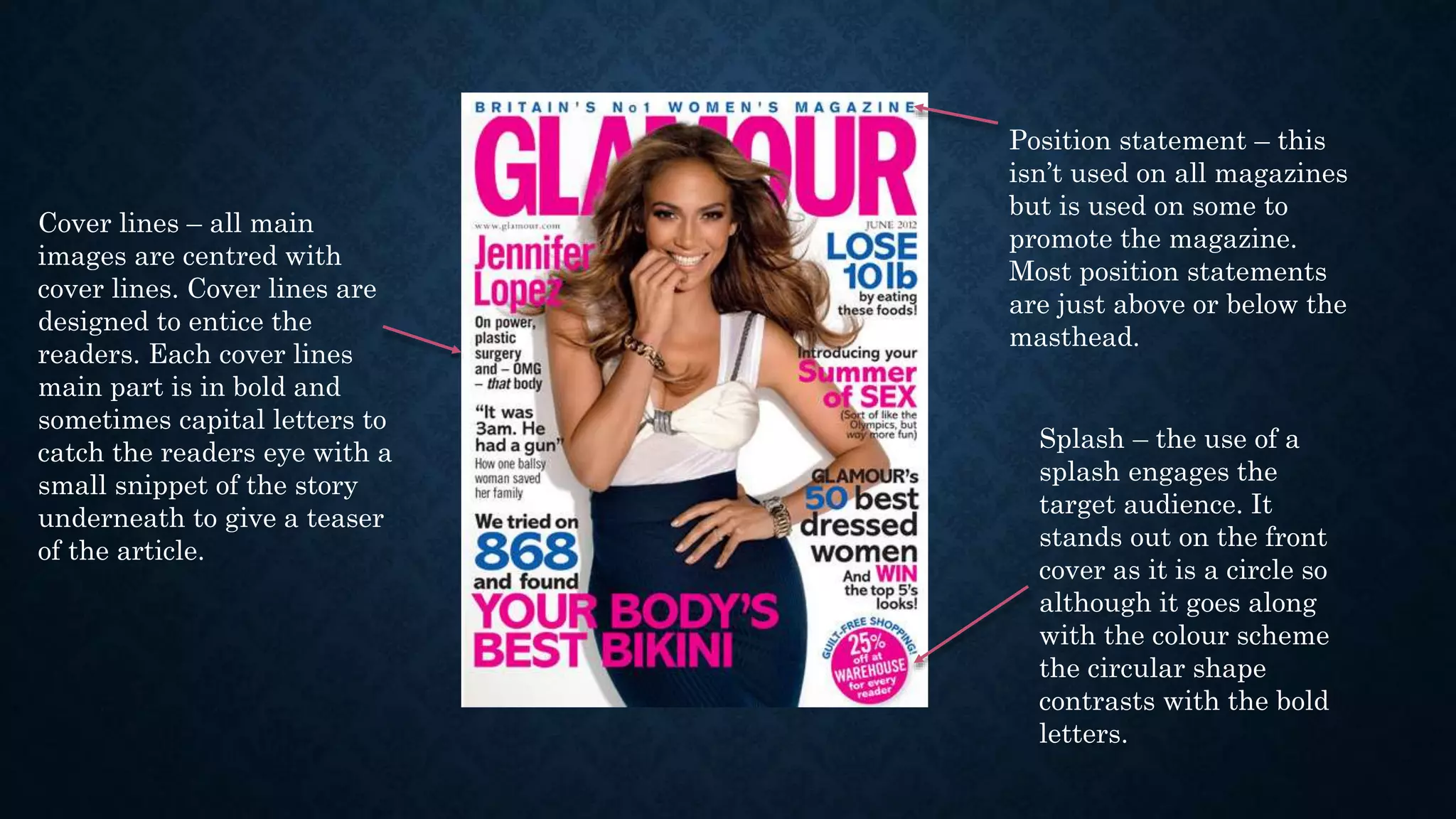 Codes and conventions magazine front cover | PPTX | Desktop Publishing ...