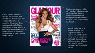 Codes and conventions magazine front cover | PPTX | Desktop Publishing ...