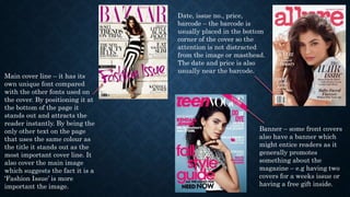 Codes and conventions magazine front cover | PPTX | Desktop Publishing ...