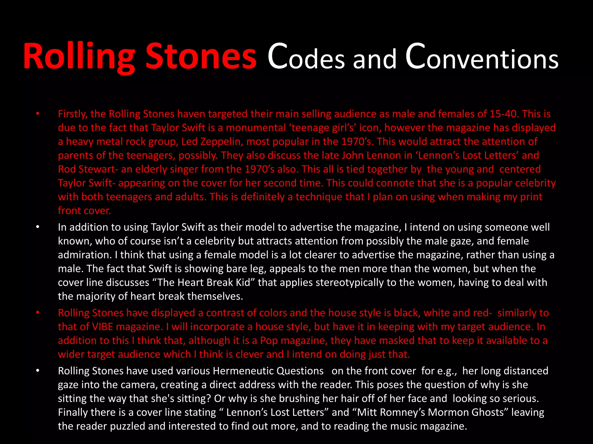 Codes and conventions media studies | PPT