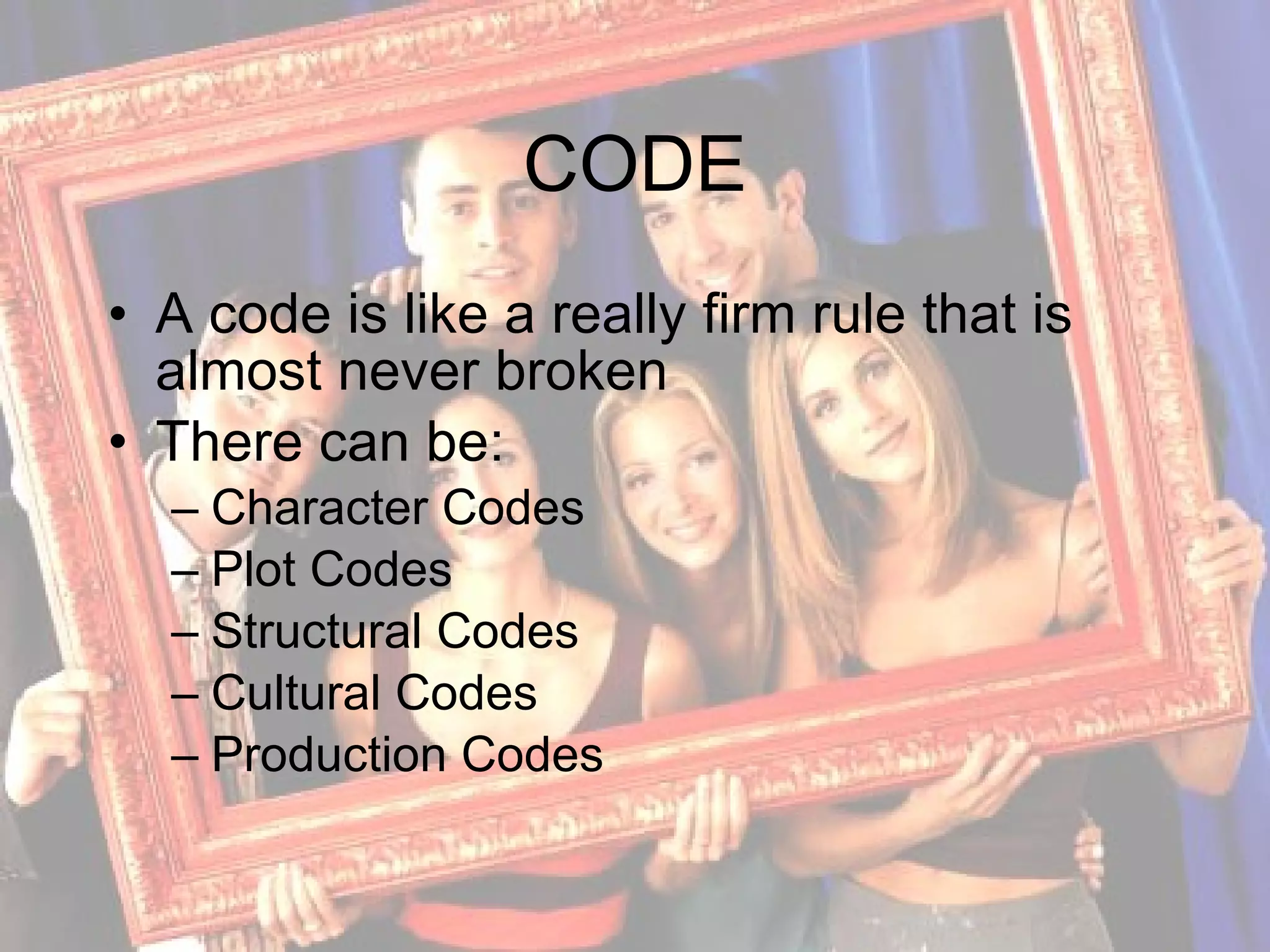 Codes And Conventions 2009 | PPT