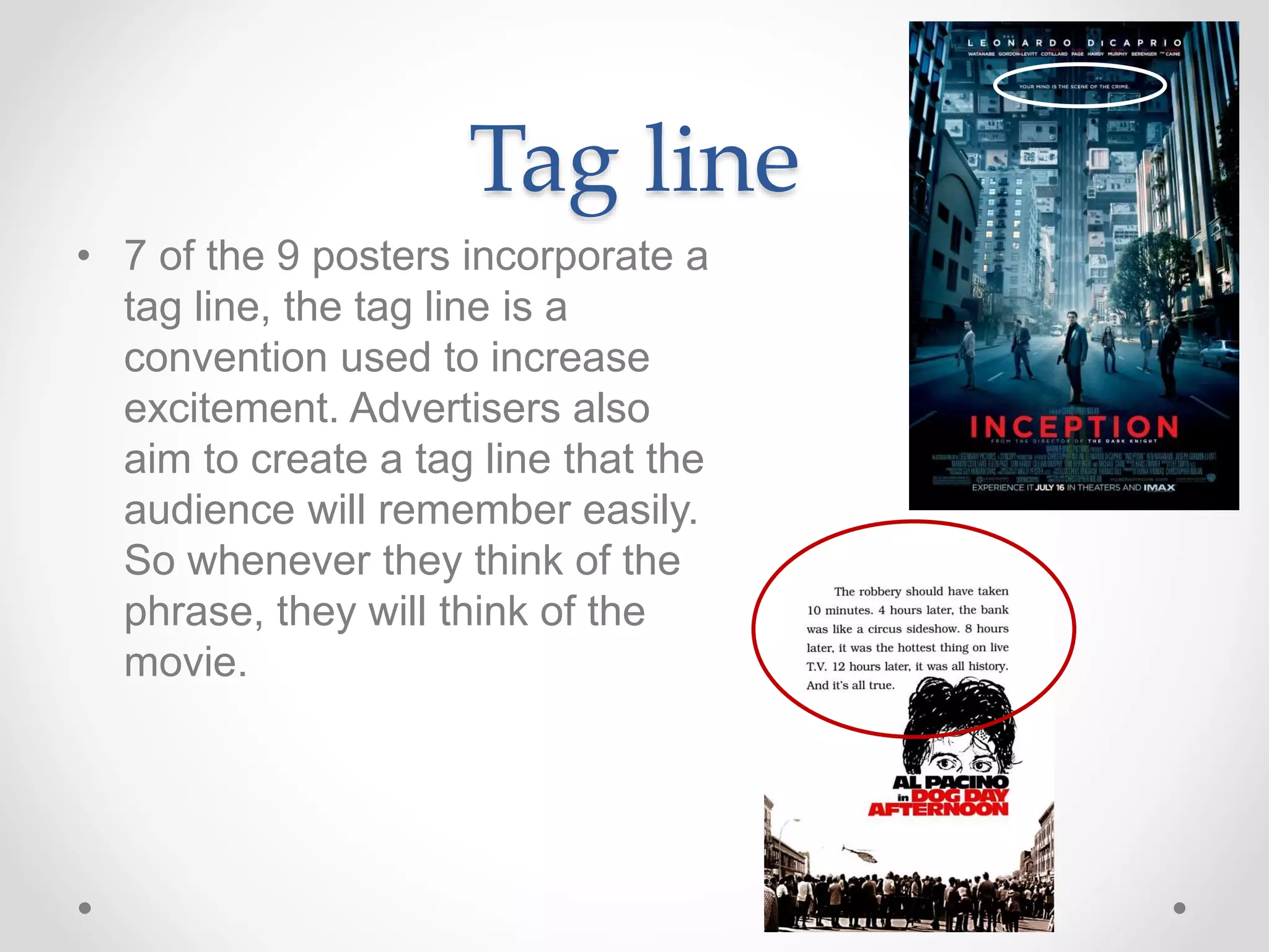 Codes and Conventions for Thriller Movie Posters | PPTX