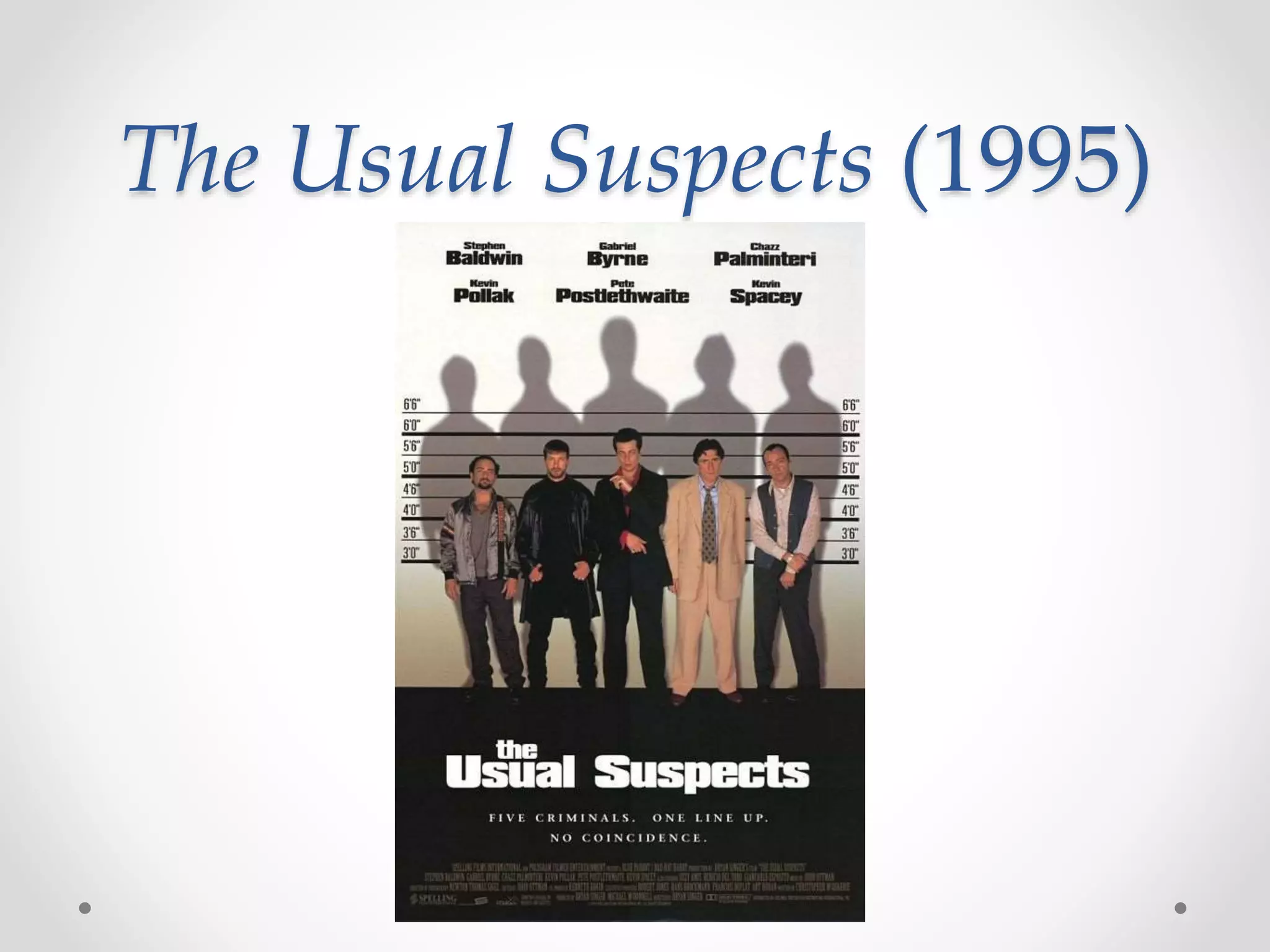 Codes and Conventions for Thriller Movie Posters | PPTX