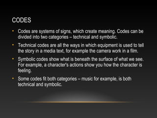 Codes and conventions in horror films | PPT