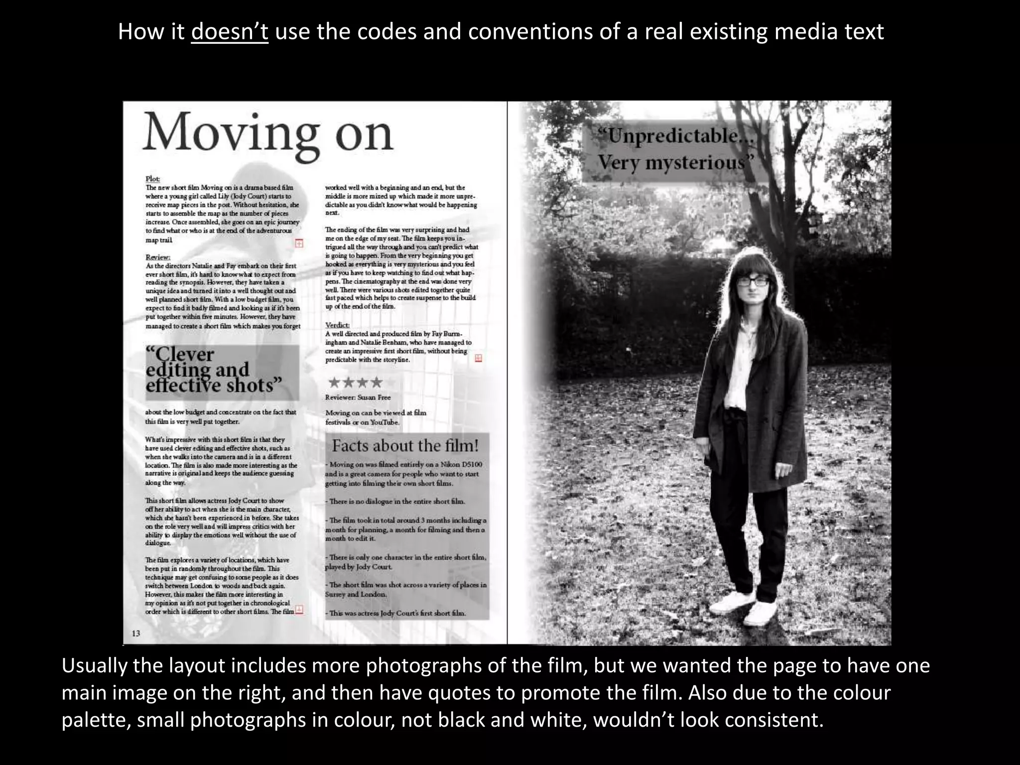 Codes and conventions magazine review | PPTX