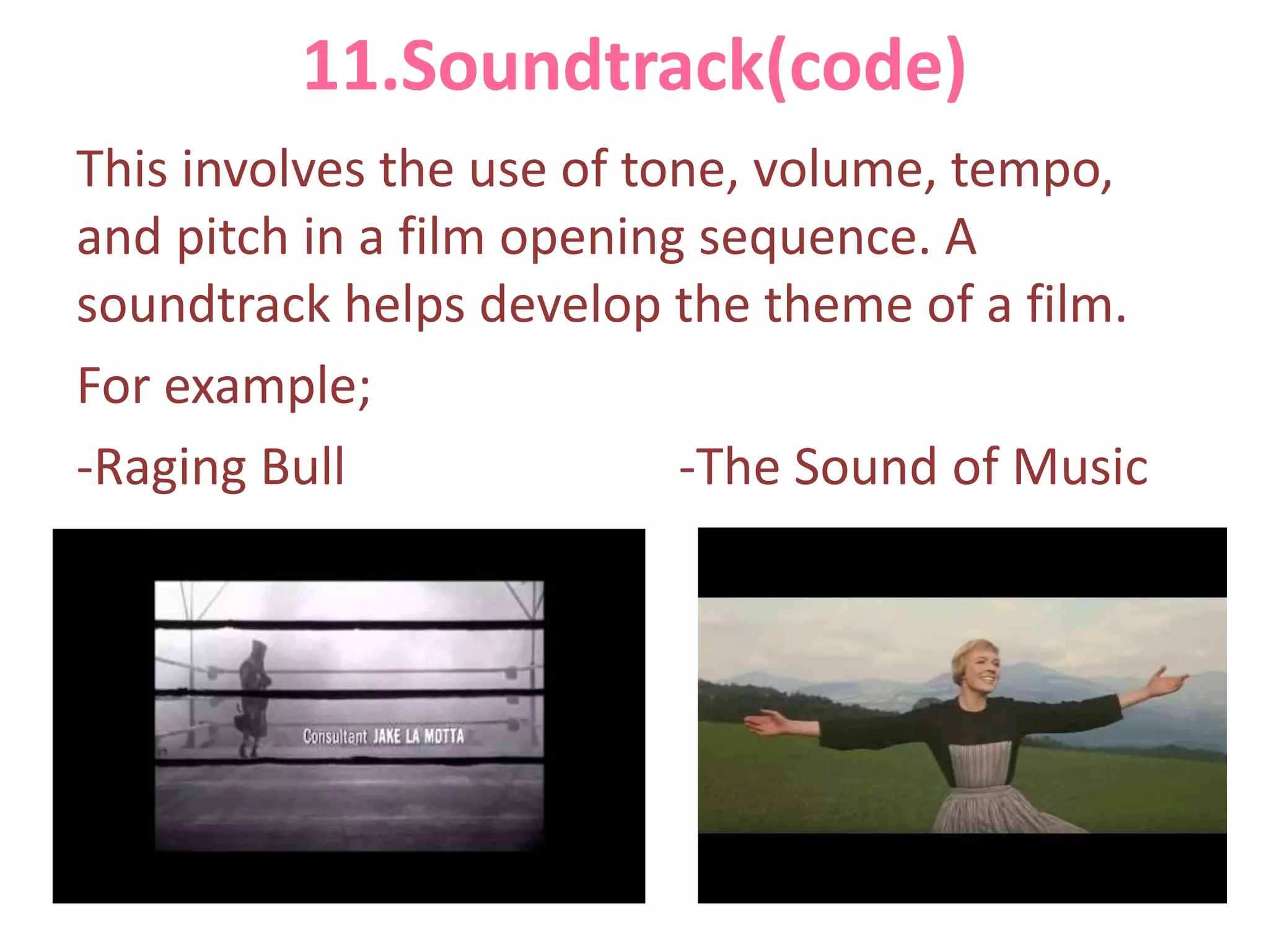 Codes and conventions media presentation | PPTX